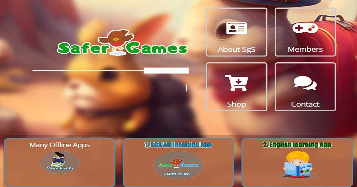 SaferGames.com - Educational Learning Apps for Home-Schooling